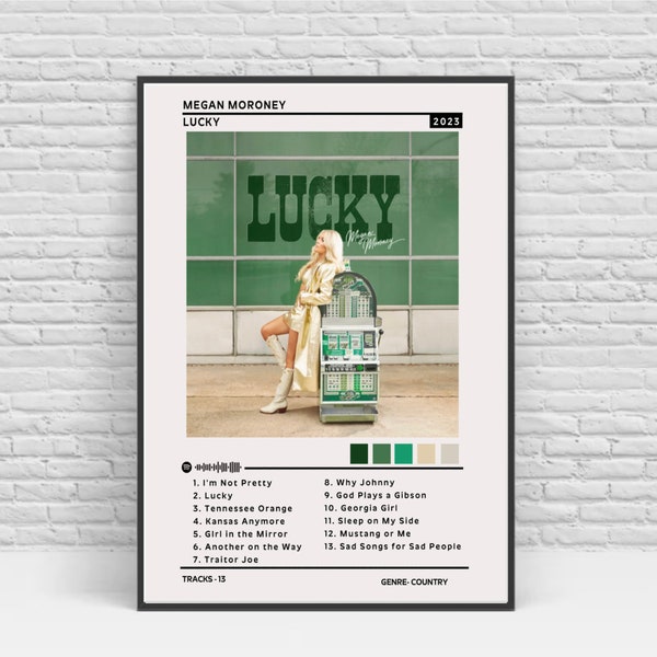 Lucky Album Cover Poster - Etsy