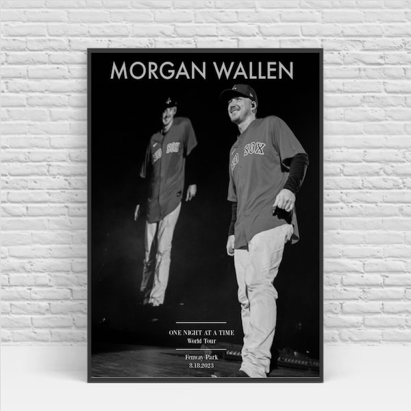 Morgan Wallen Concert Posters - Etsy