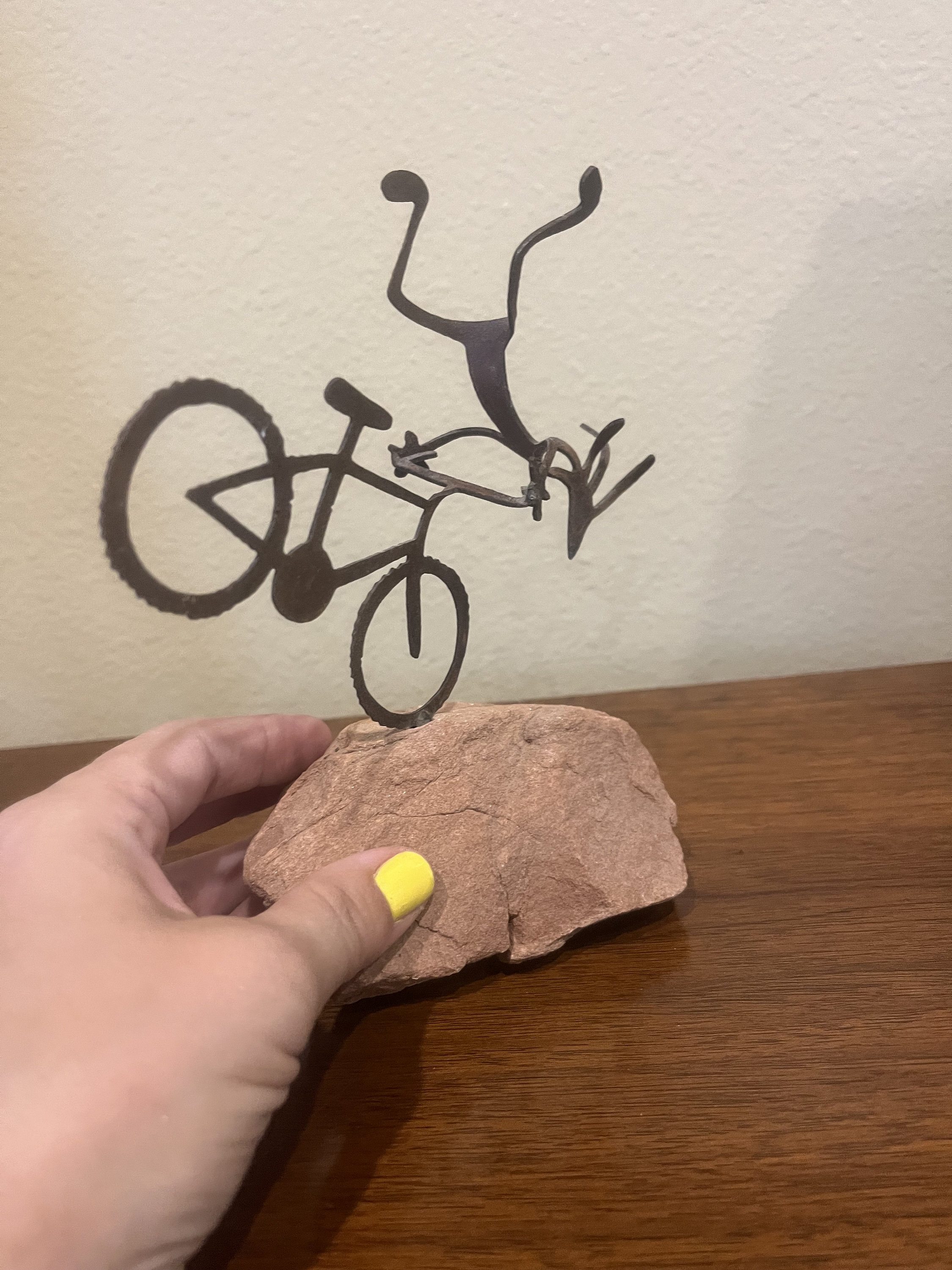 Kokopelli Endo Mountain Bike Sculpture - Etsy