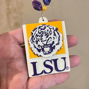 Long Vintage LSU Mardi Gras Bread Purple and Gold PRICE INCLUDES ...