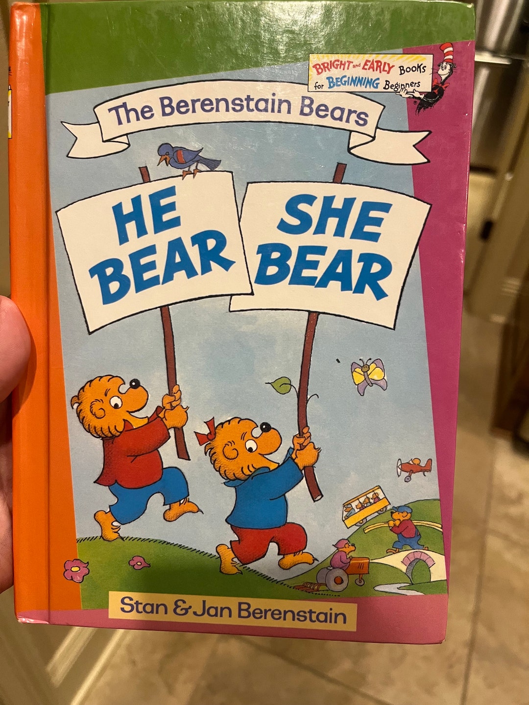 Vintage Childrens Book He Bear She Bear Berenstein Bears Golden Book PRICE INCLUDES SHIPPING - Etsy