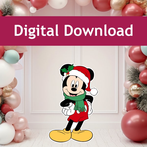 Mickey Mouse Christmas Outdoor - Etsy