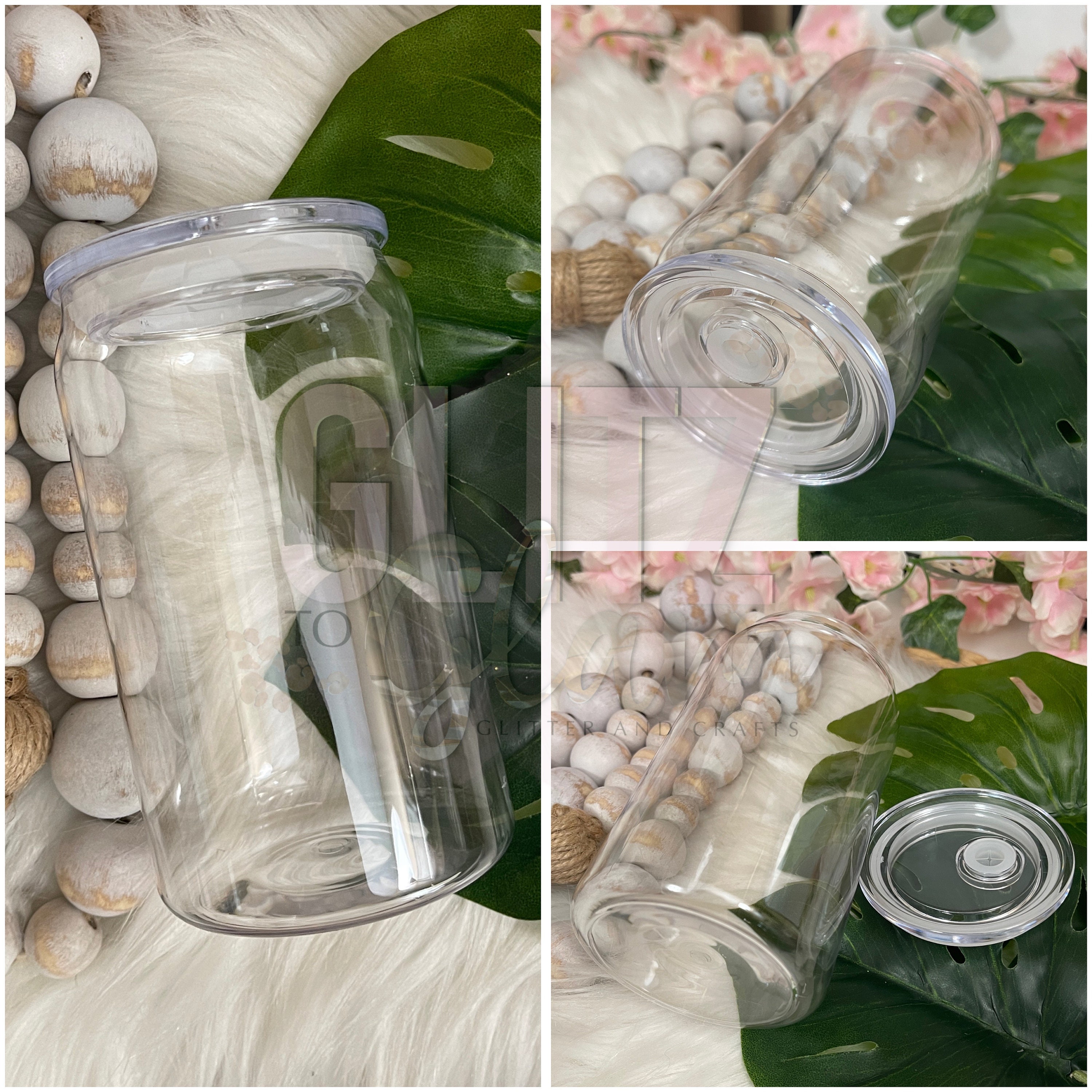 16oz Jelly Plastic Cans W/acrylic Lids - Etsy