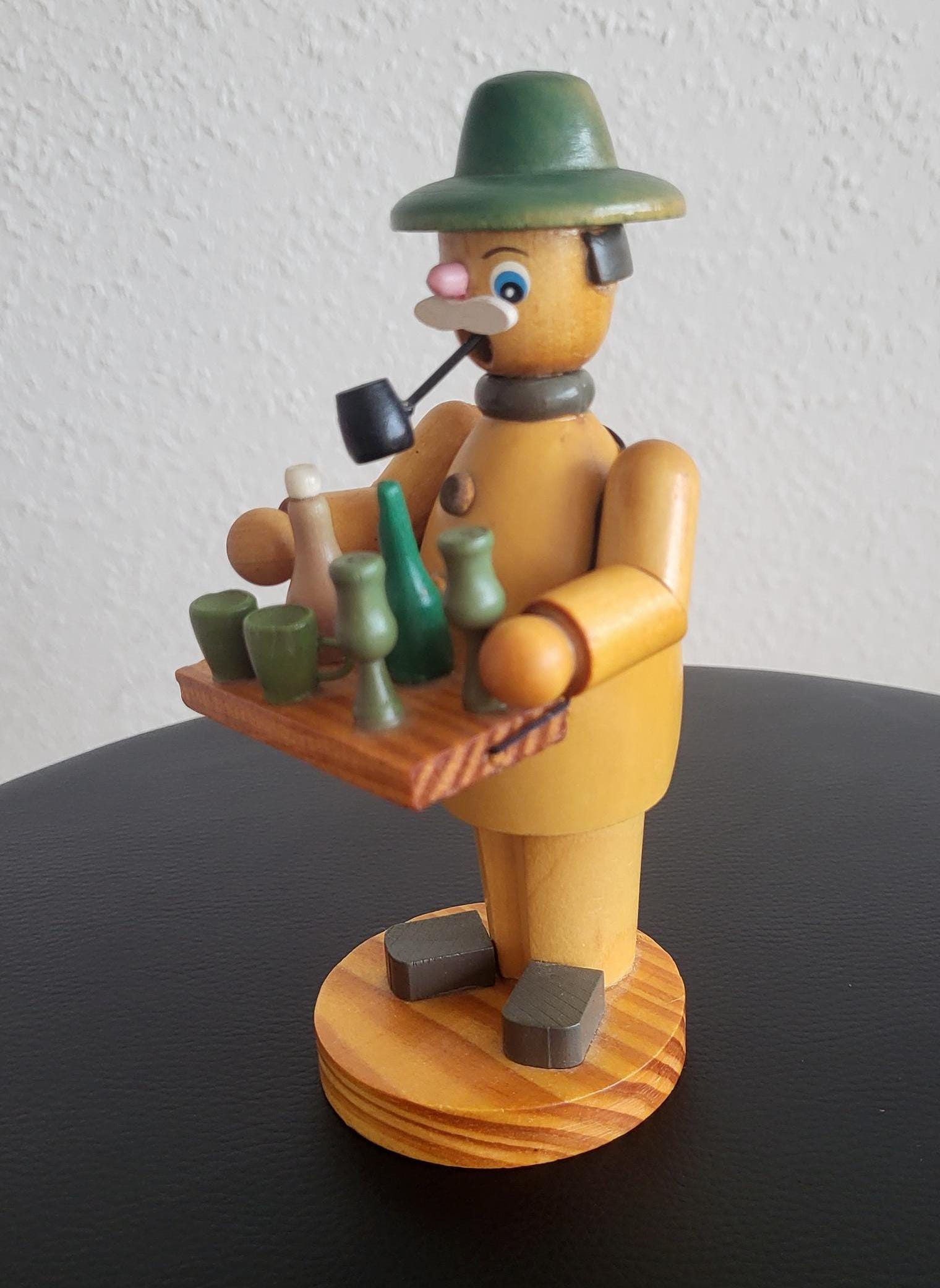 Vintage Traditional Wooden Smoker German Incence Cone Smoker or ...