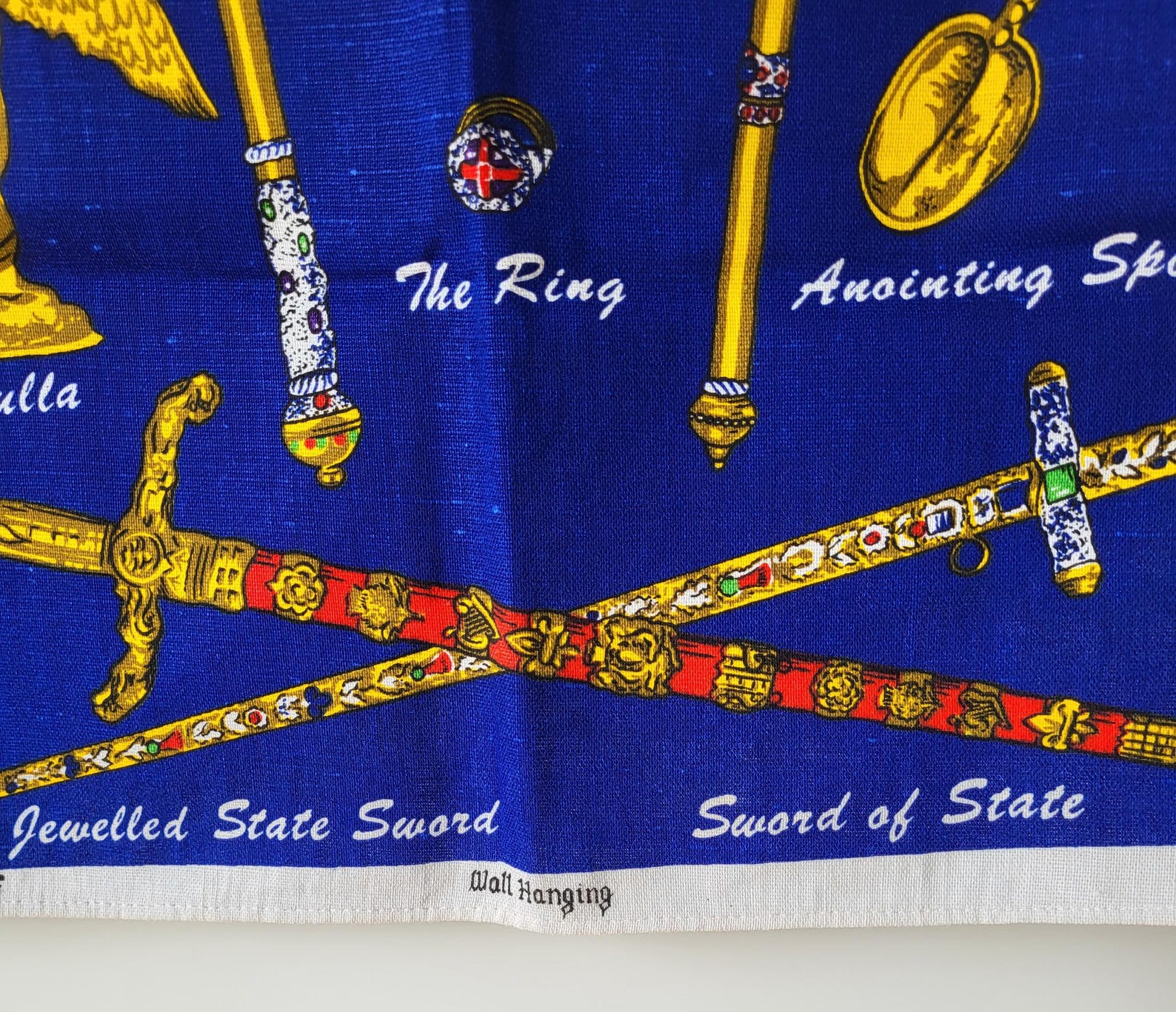 ROYAL REGALIA Irish Linen Tea Towel Blackstaff Wall Hanging - Etsy