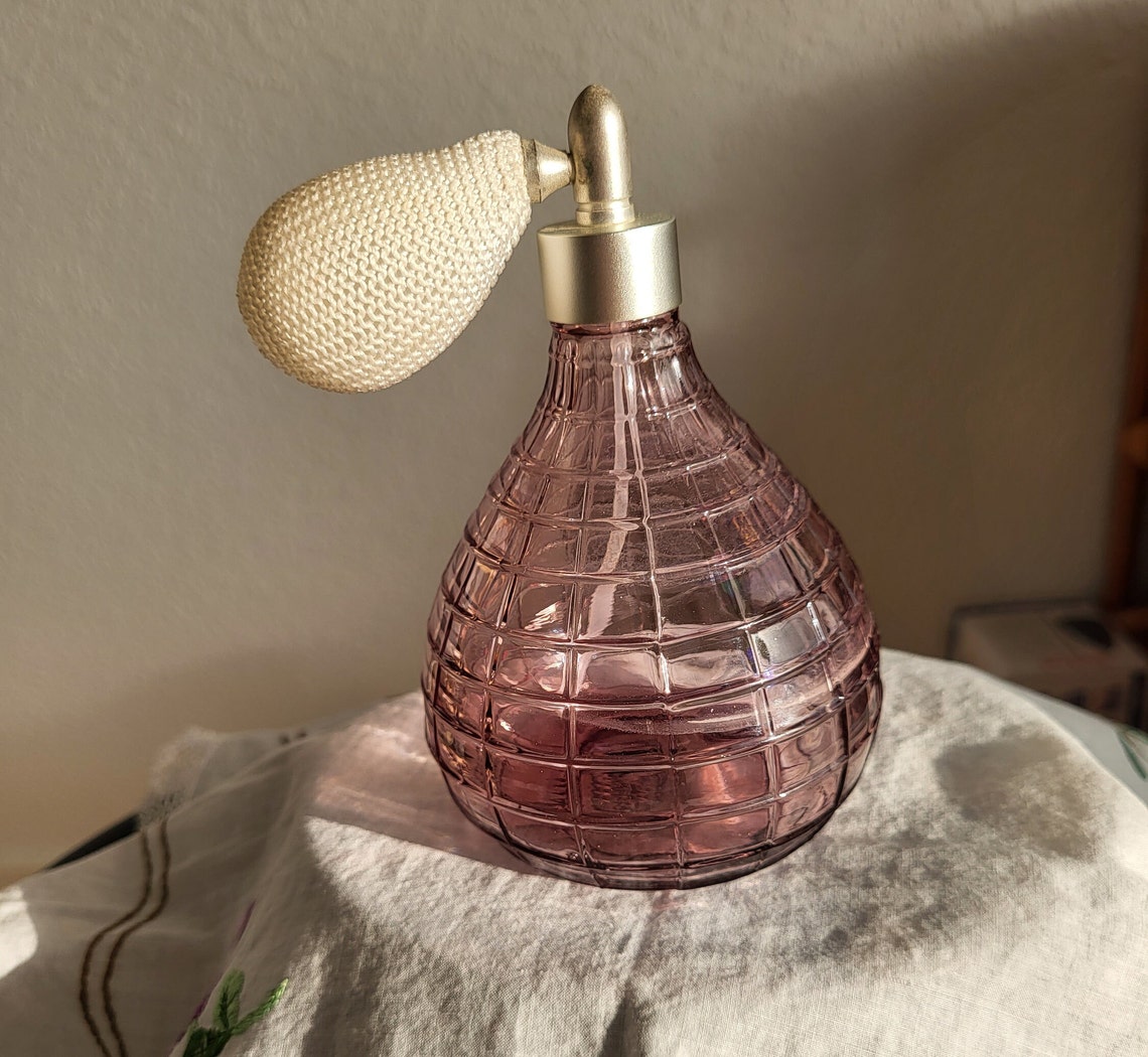 Vintage Perfume Vessel ART Glass Beautiful Caramel Color Hand Made ...