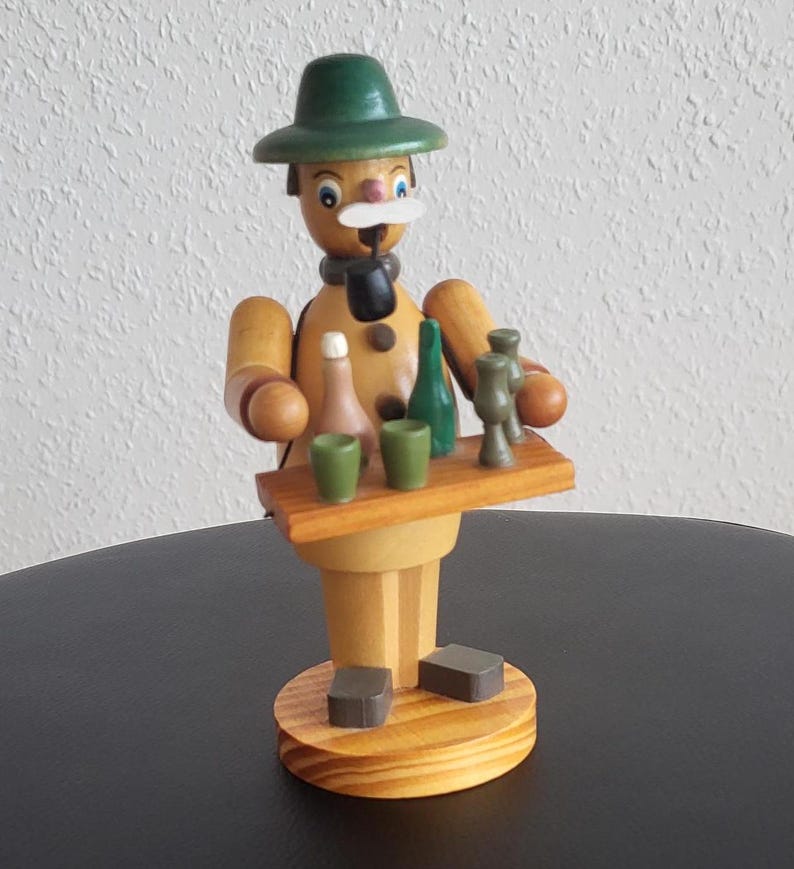 Vintage Traditional Wooden Smoker German Incence Cone Smoker or ...