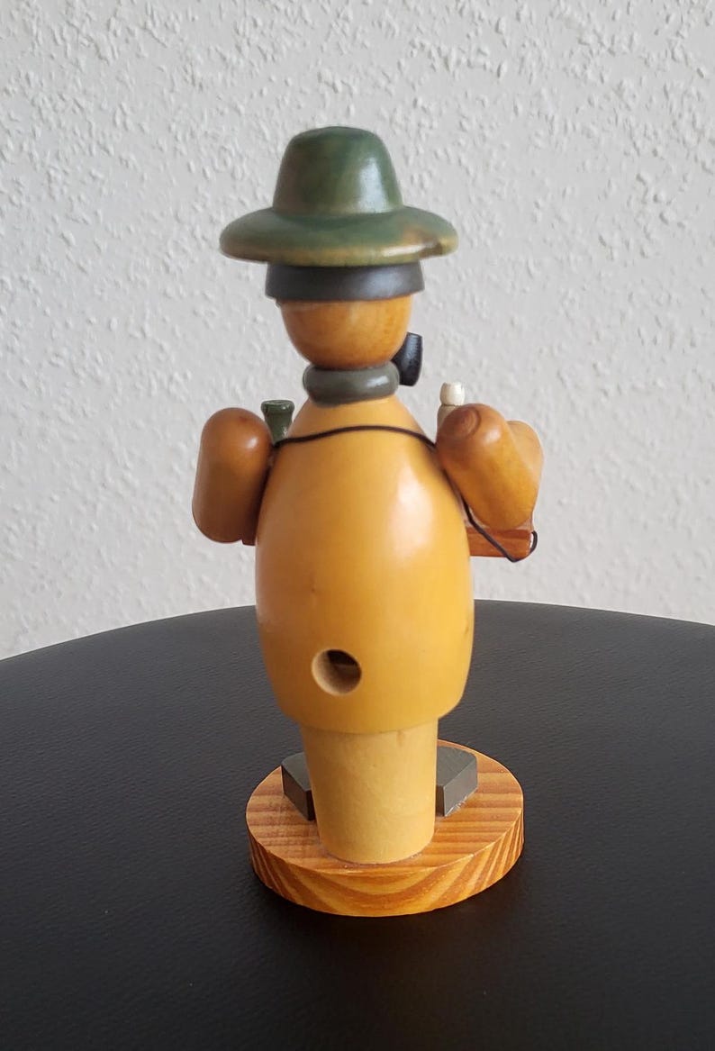 Vintage Traditional Wooden Smoker German Incence Cone Smoker or ...