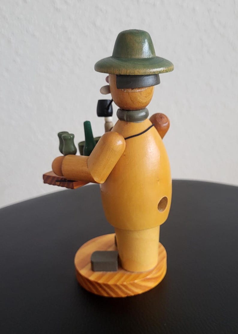 Vintage Traditional Wooden Smoker German Incence Cone Smoker or ...