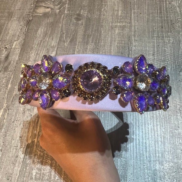 Gem Headband - Etsy