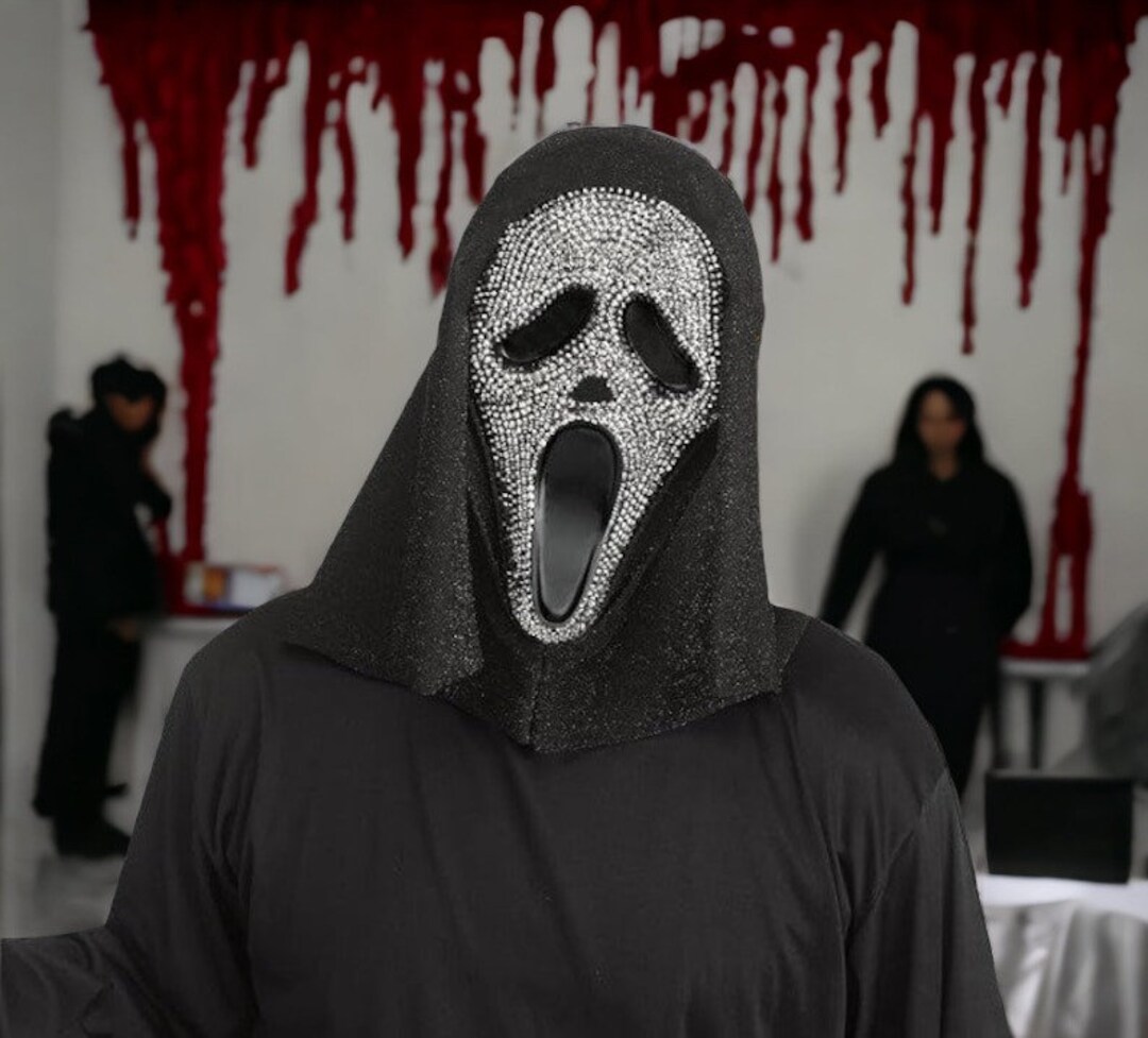 Custom Fully Ghostface Scream Mask Pink Scream Ghost Face - Etsy