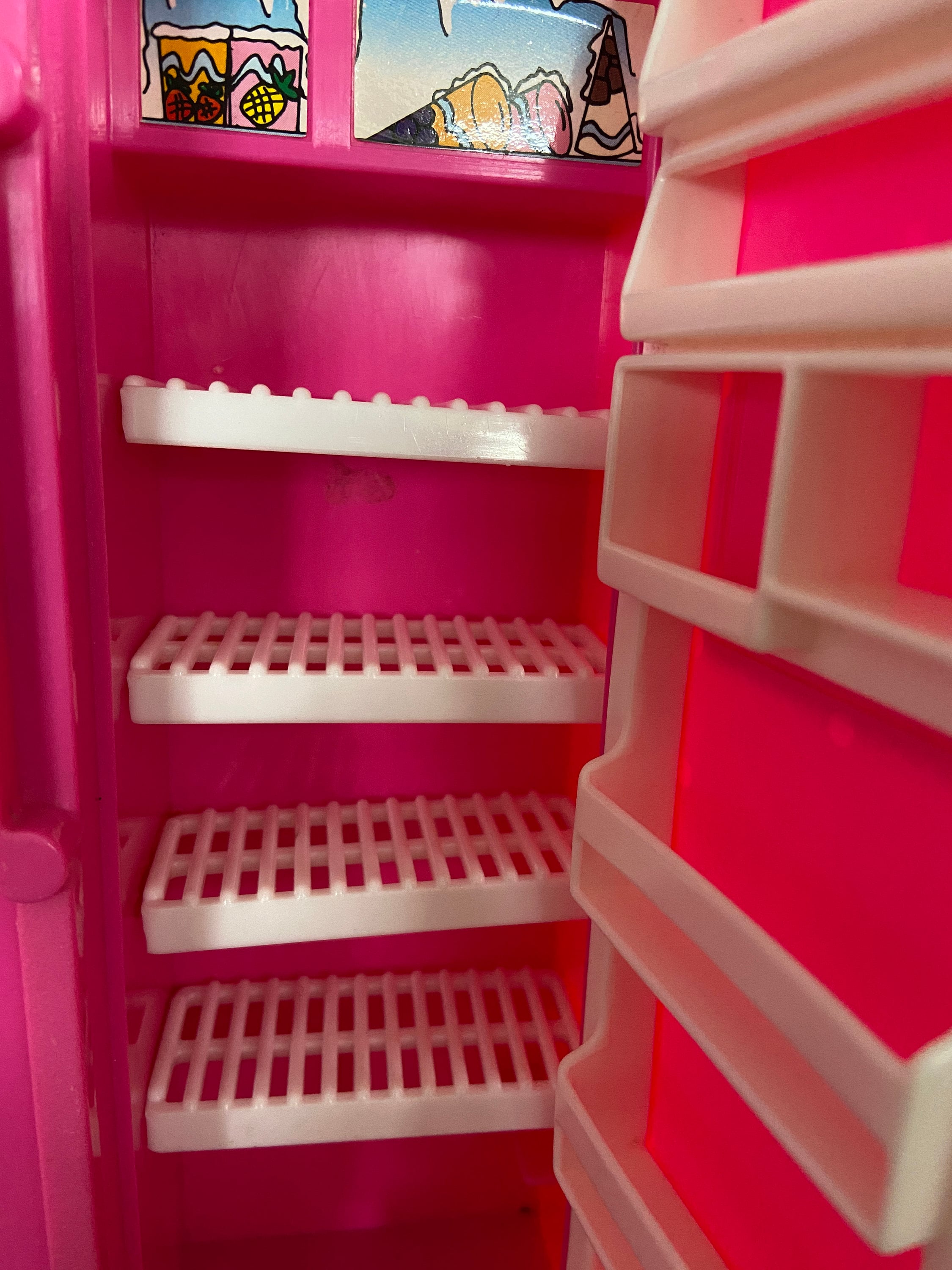 1990s Barbie Kitchen Set - Vintage Mattel - Kitchen, Oven, Microwave ...