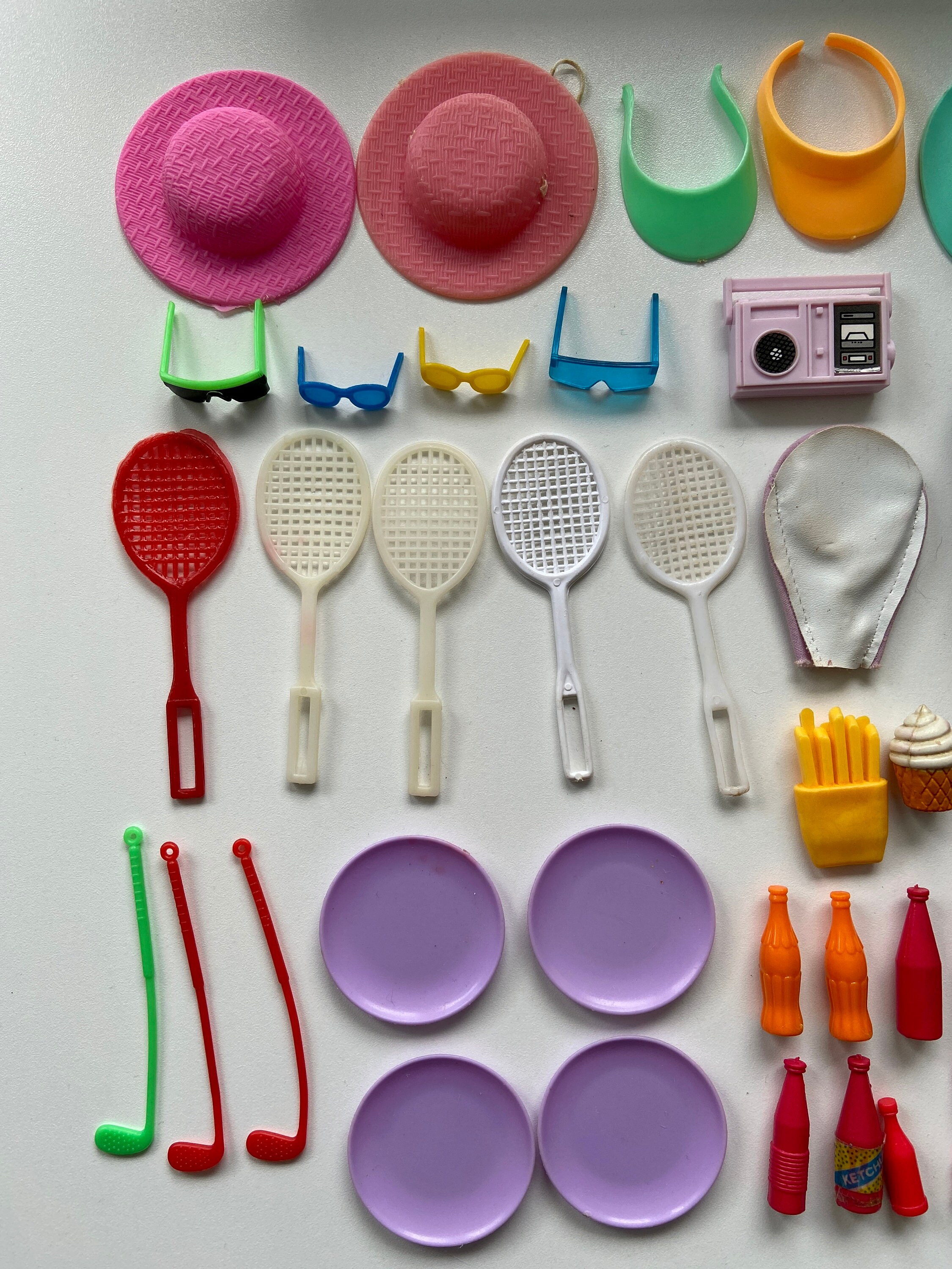 1990s Barbie BBQ Outdoor Set - Vintage Mattel - Barbecue, Table ...