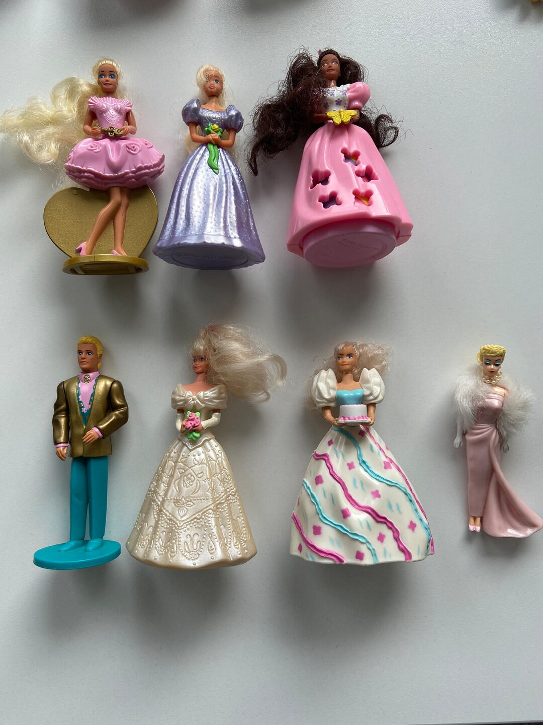 Barbie Vintage Figurines, Mcdonald's Happy Meal, 1990s - Etsy