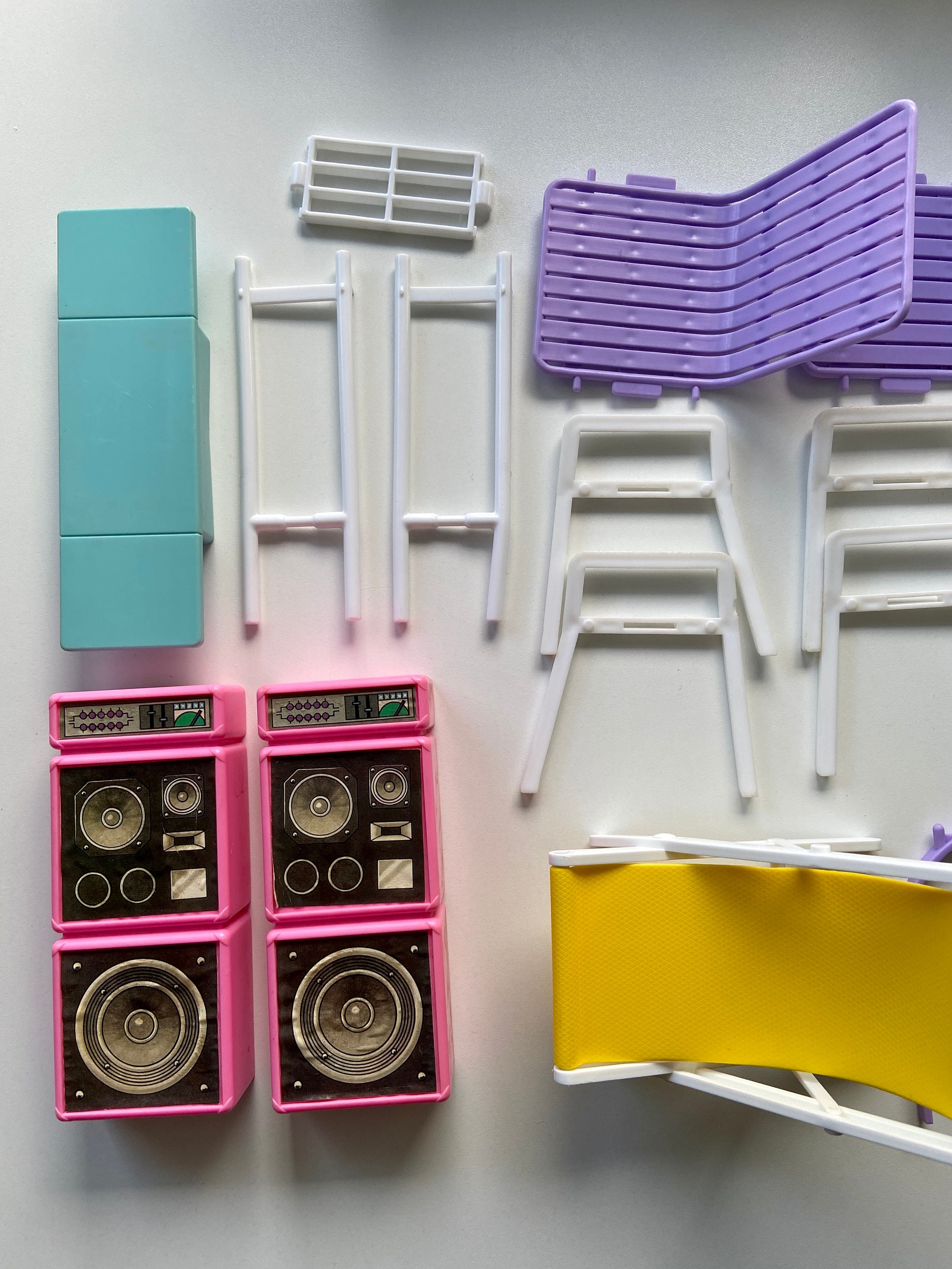 1990s Barbie BBQ Outdoor Set - Vintage Mattel - Barbecue, Table ...