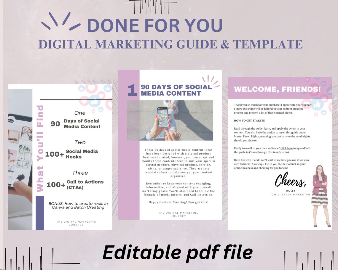 Ultimate Digital Marketing Blueprint: A Complete done for You Content ...