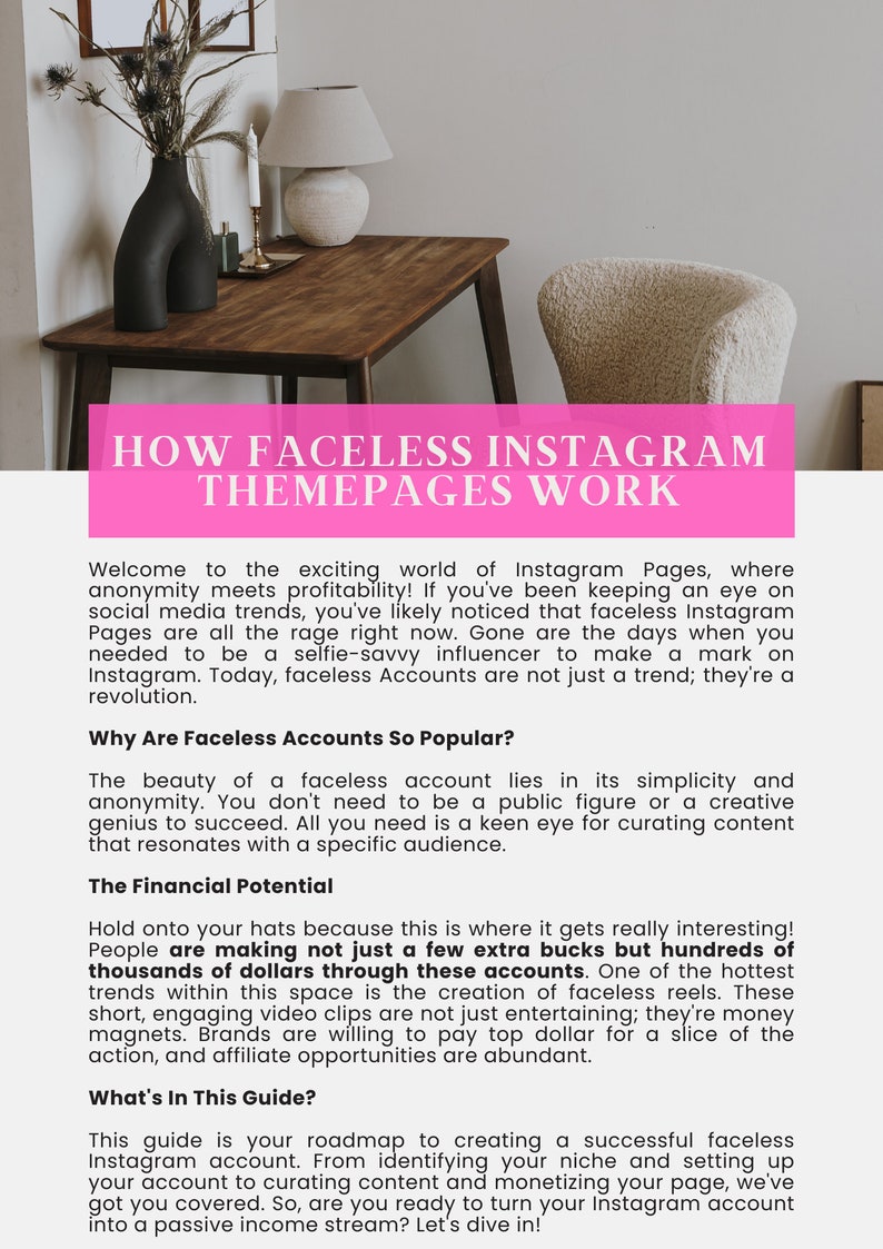 Unlocking the Art of Faceless Instagram Content: Your Ultimate and A ...