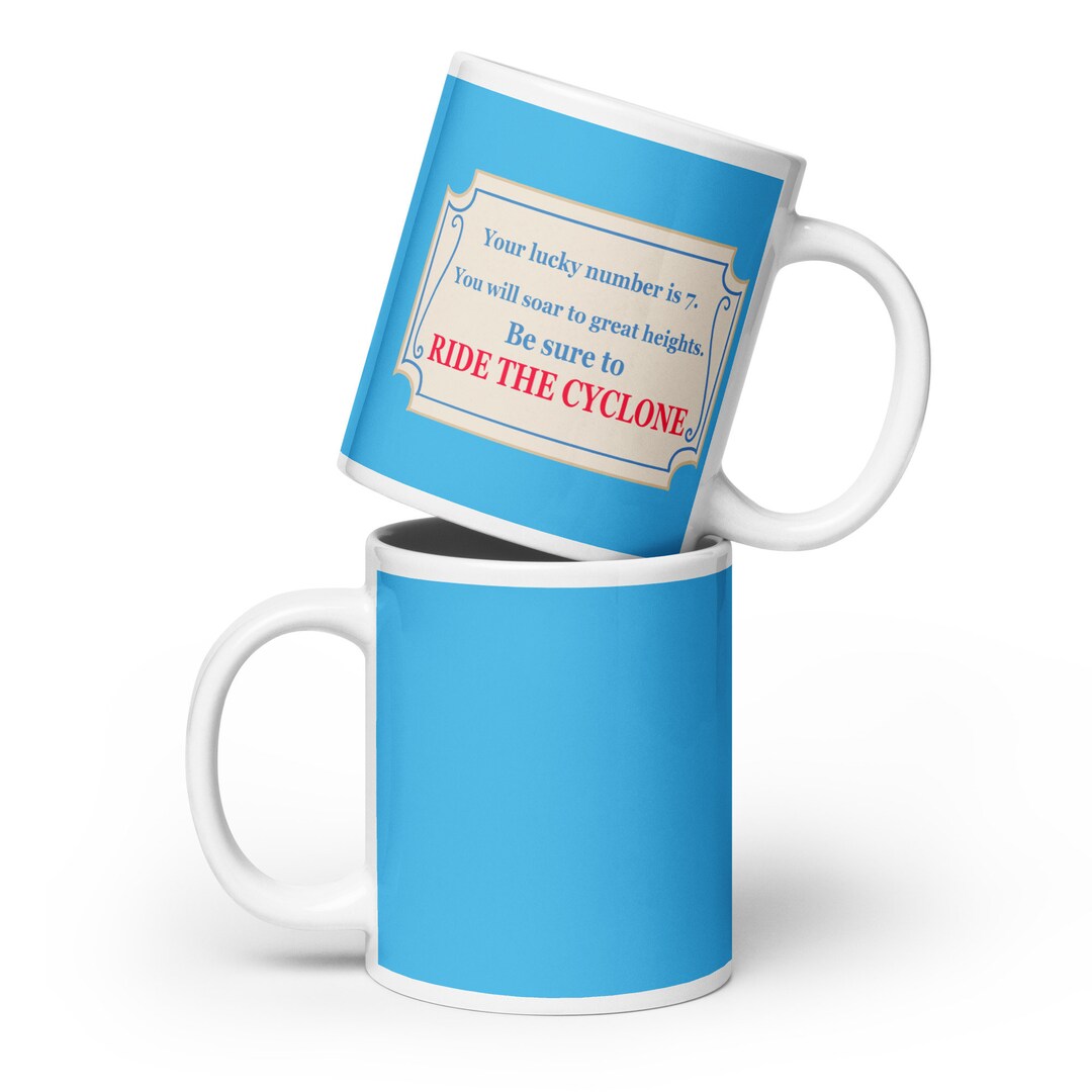 Ride the Cyclone Mug - Etsy