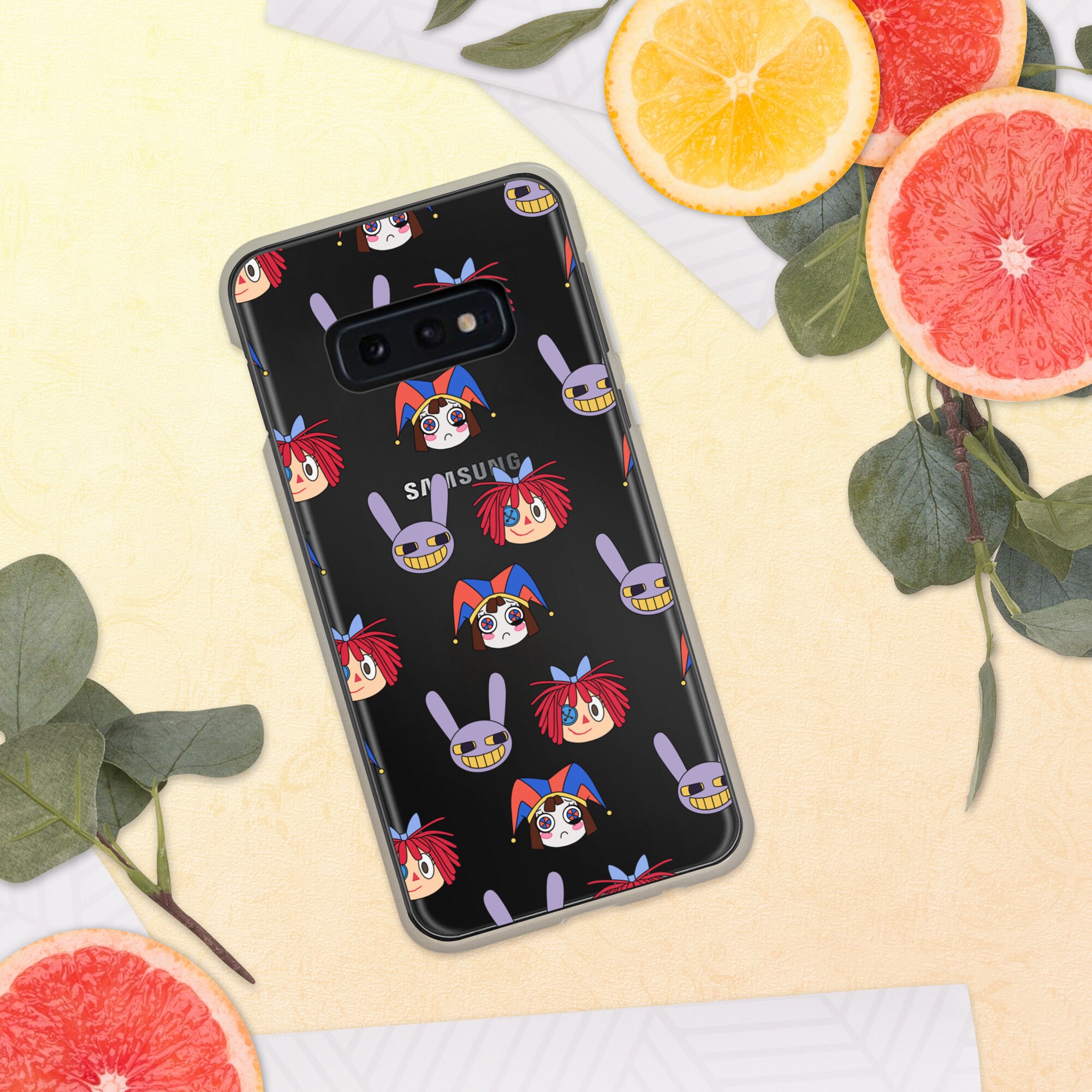 The Amazing Digital Circus Clear Case for Samsung Pomni Jax Ragatha the ...