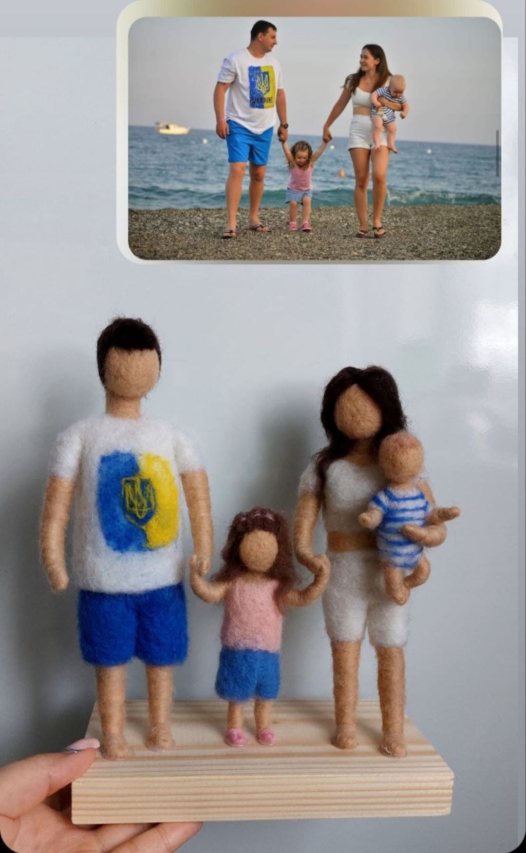 Custom Family Statue From Your Photo personalized Family Photo Figurine ...
