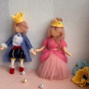 Needle Felted Prince Doll – Whimsical Wool Toy, Kids Room Decor - Etsy