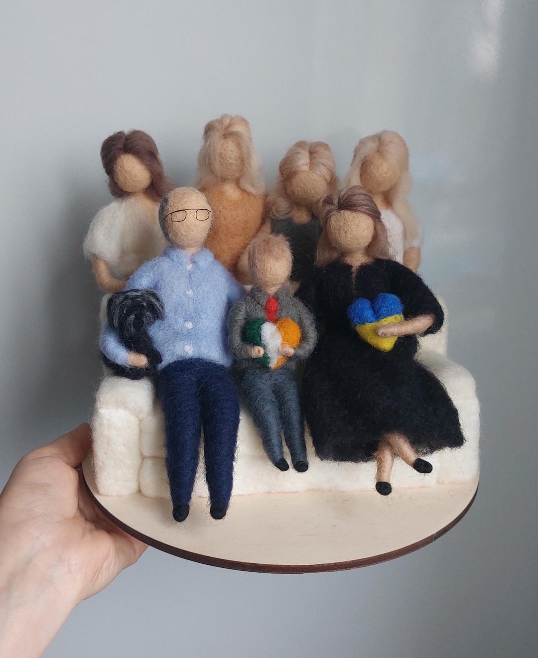Custom Family Statue From Your Photo - Anniversary Gifts for Couples or ...