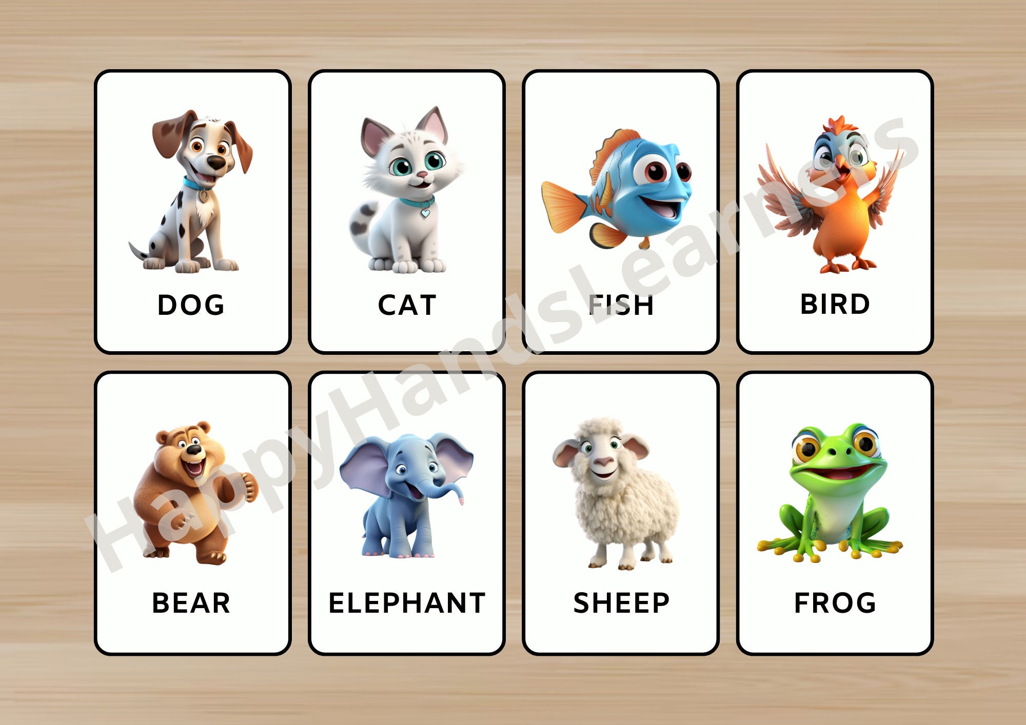 Enchanting Animal Flashcards - Explore the Wonders of the Animal ...