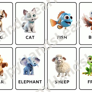 Enchanting Animal Flashcards - Explore the Wonders of the Animal ...