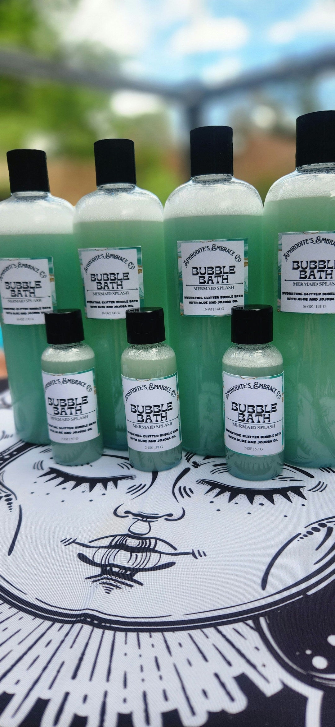 Hydrating Shimmering Bubble Bath - Etsy