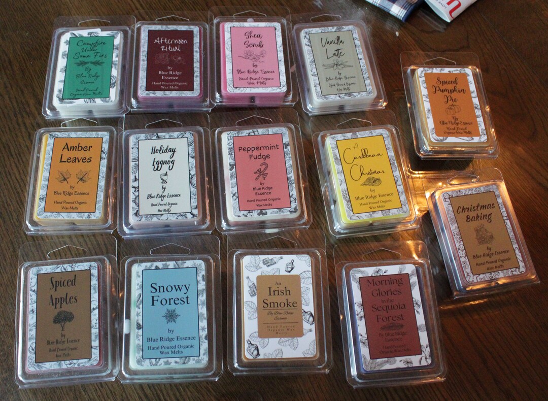 Square Wax Melt Clamshells 6 Individual Melts - Etsy