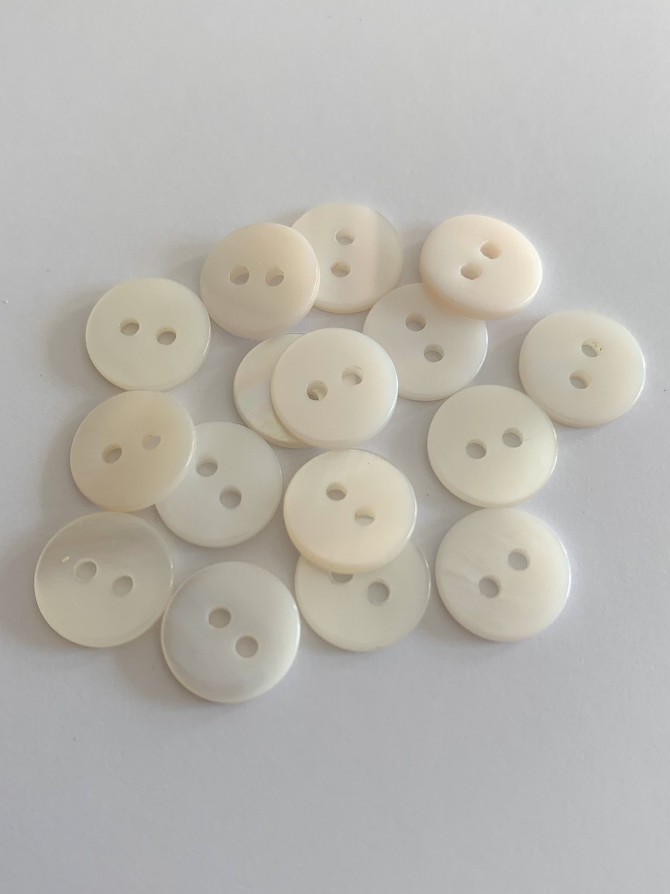Mother of Pearl Buttons Natural Eco-friendly Buttons Sustainable ...