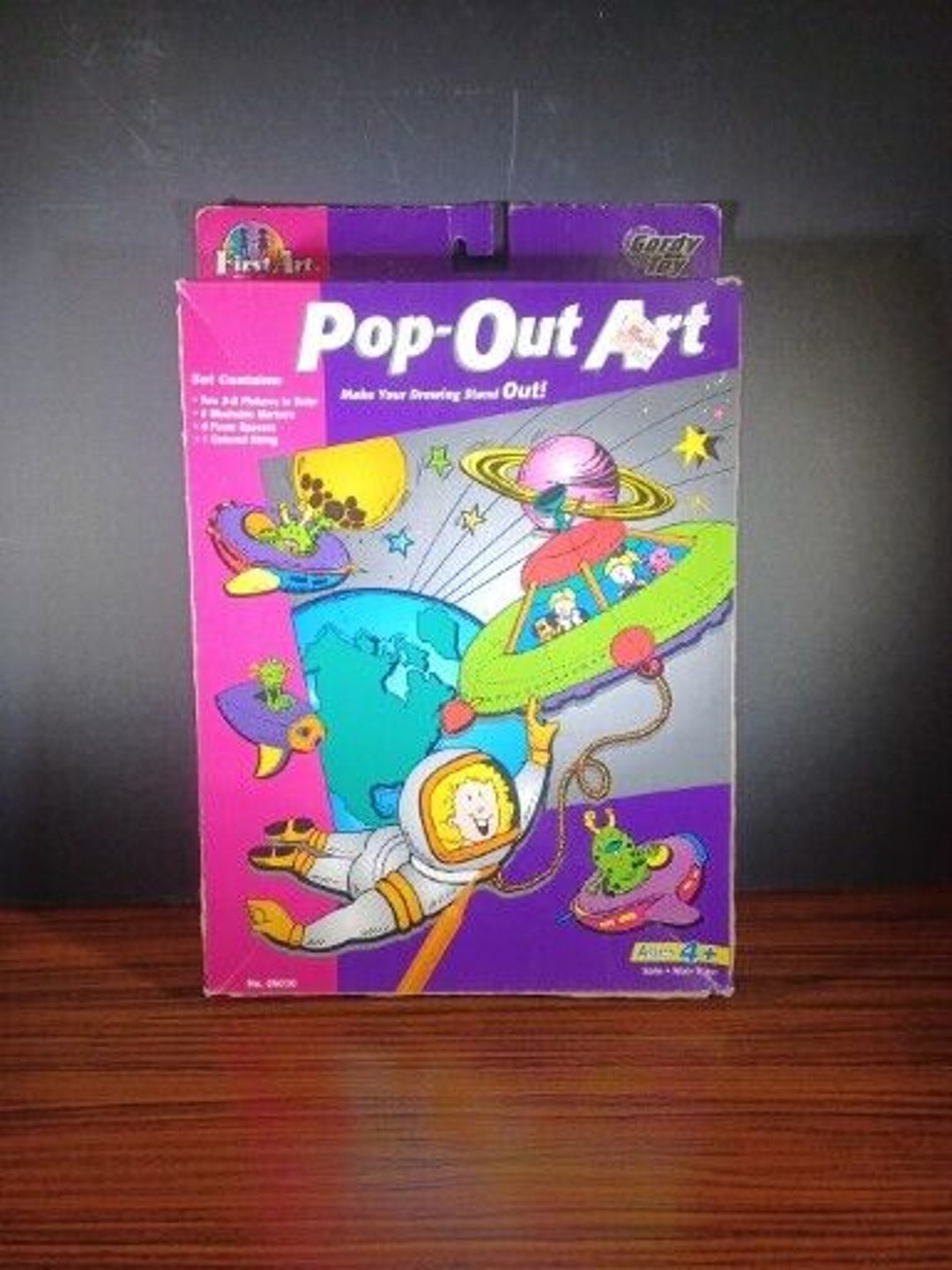 Vintage Gordy Toy Pop Out Art First Art - Etsy