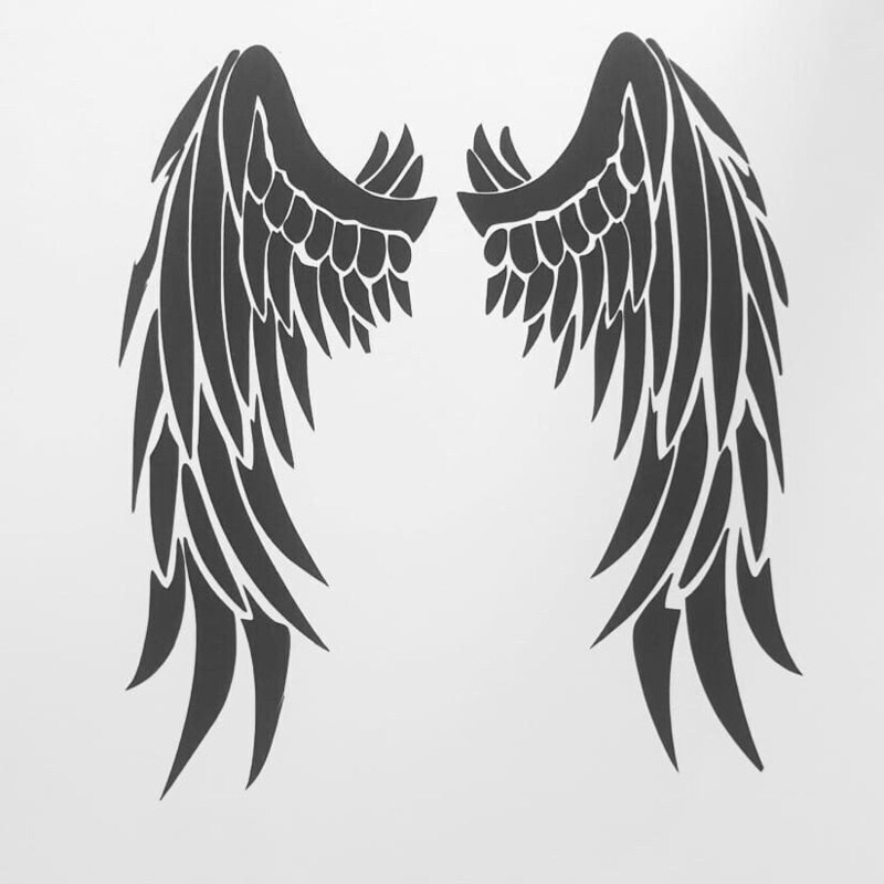 Angel Wings Wall Decal - Etsy