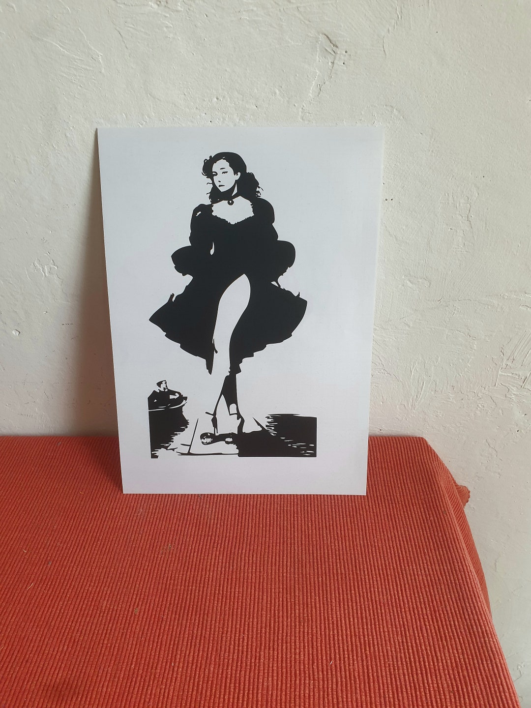 Pin-up Sticker A4 - Etsy