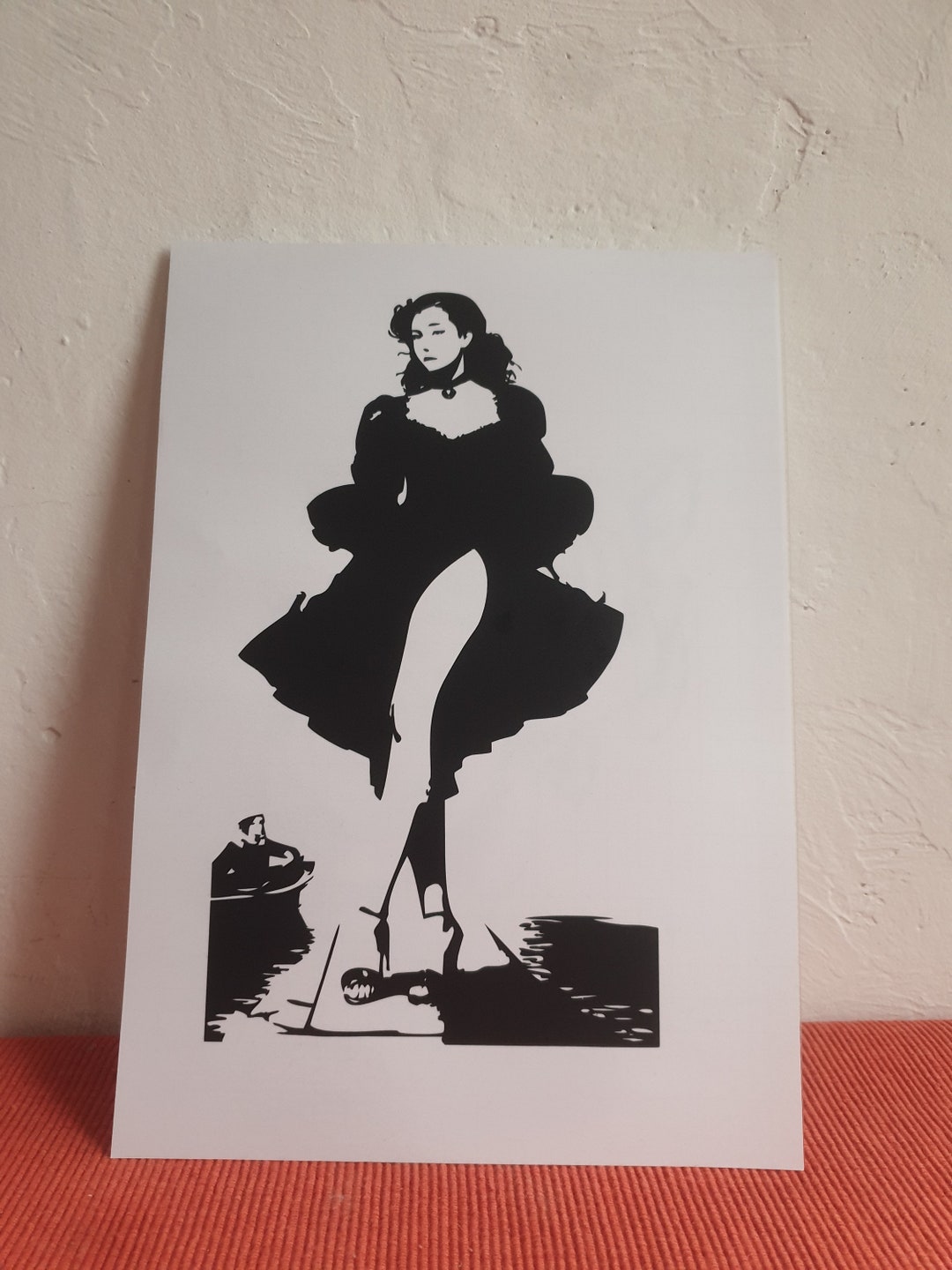 Pin-up Girl Sticker - Etsy