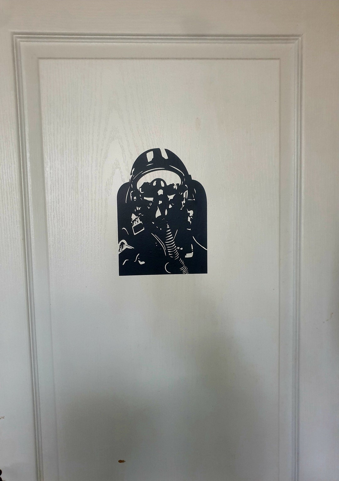 Fighter Pilot Wall Sticker - Etsy