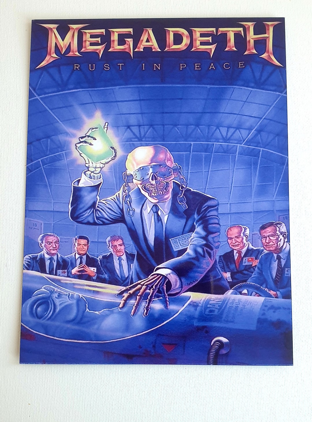 Megadeth Album Cover on Aluminum Plate - Etsy UK
