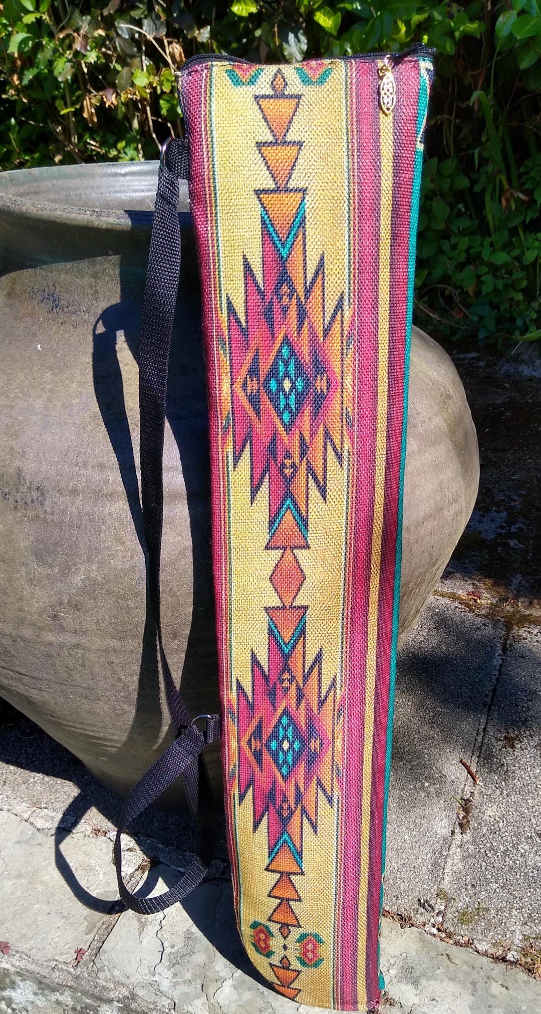 Padded Native American Flute Bag for Flutes up to 27" Long. Shoulder ...