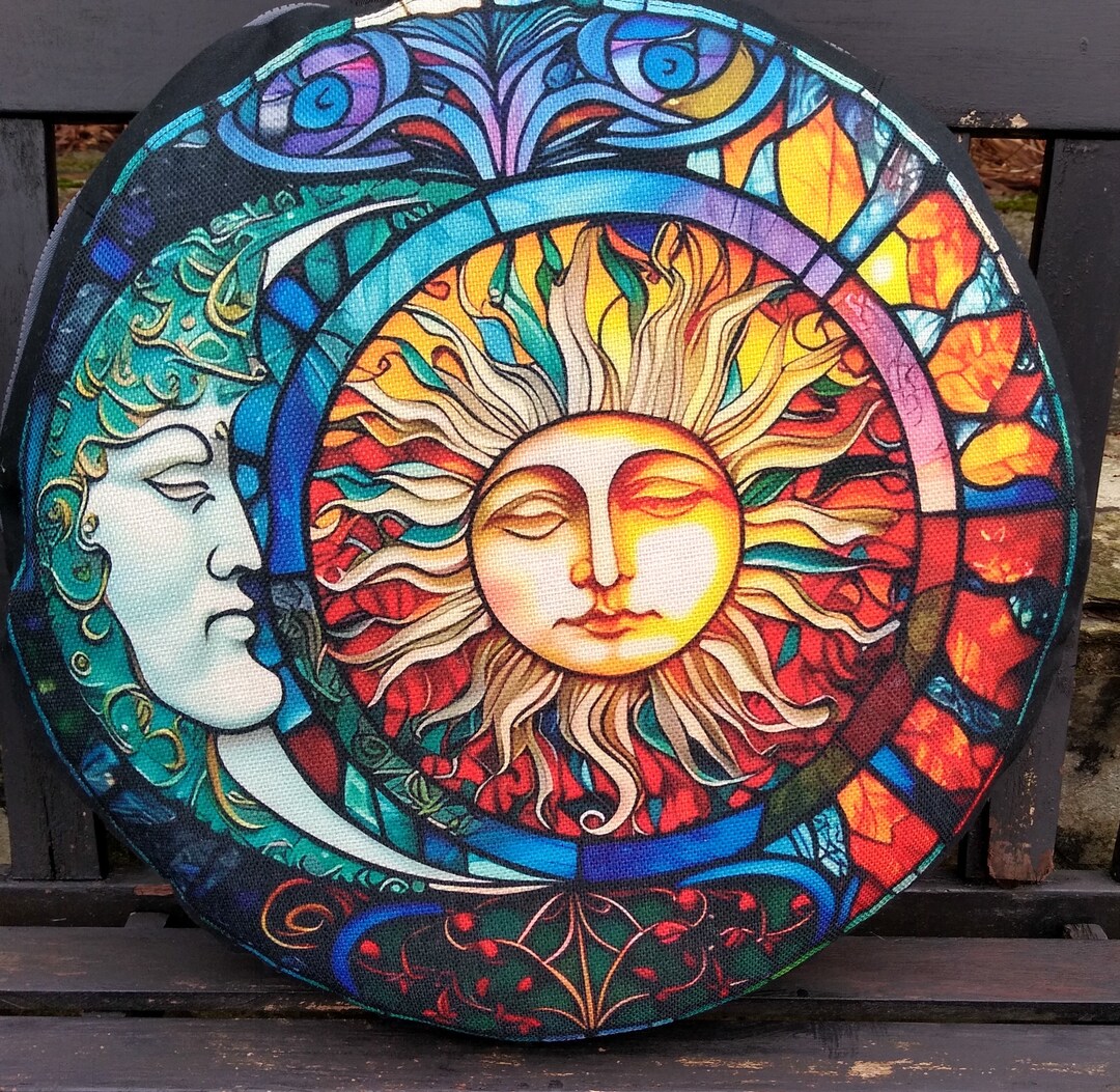 Sun and Moon 16"/41cm Travel Drum Bag for Frame, Shamanic, Bodhran and ...