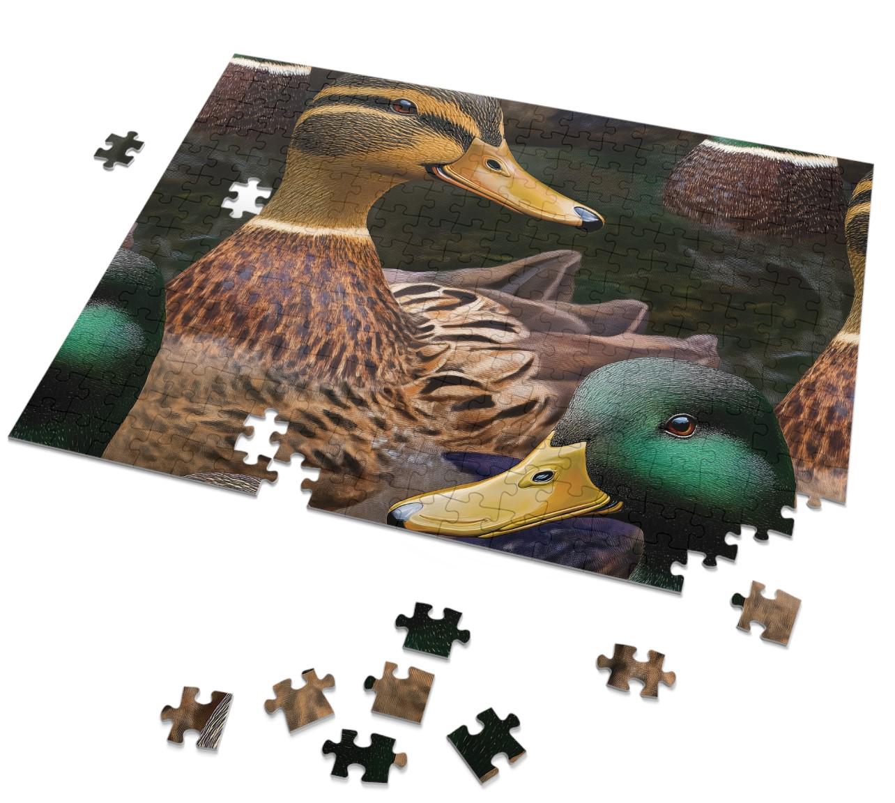 Ultra-realistic Mallard Duck Pattern Instant Download High-resolution ...