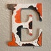 Cowprint Letters - Etsy