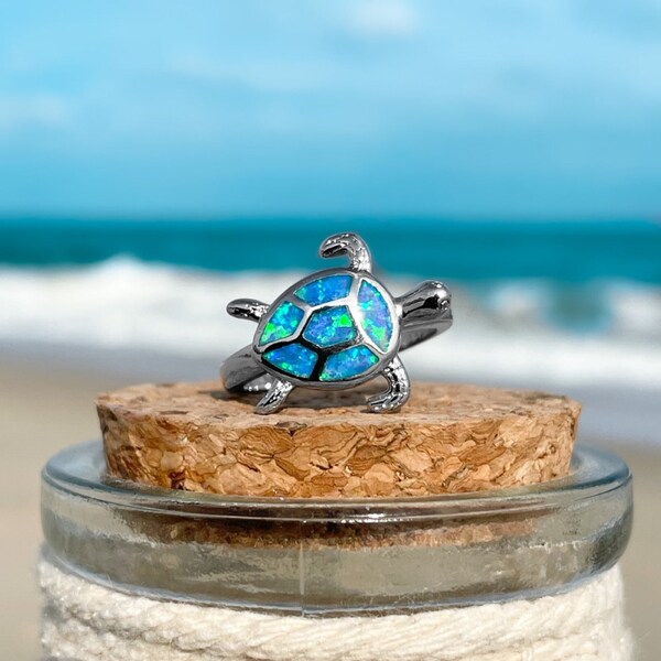 Sea Turtle Ring - Etsy