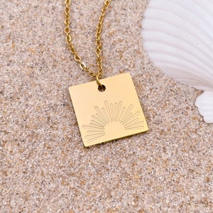 Sunset Necklace - Handmade Beach Inspired Jewelry, Summer Accessory ...