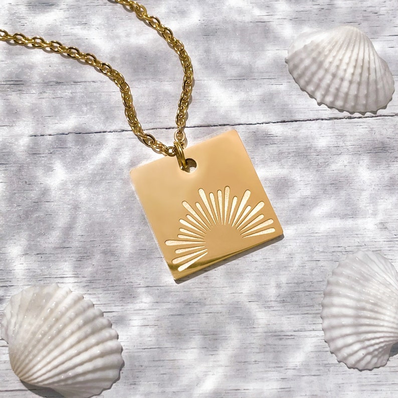 Sunset Necklace - Handmade Beach Inspired Jewelry, Summer Accessory ...