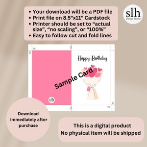 Cottagecore Birthday Card Printable Cottagecore Digital Printable ...