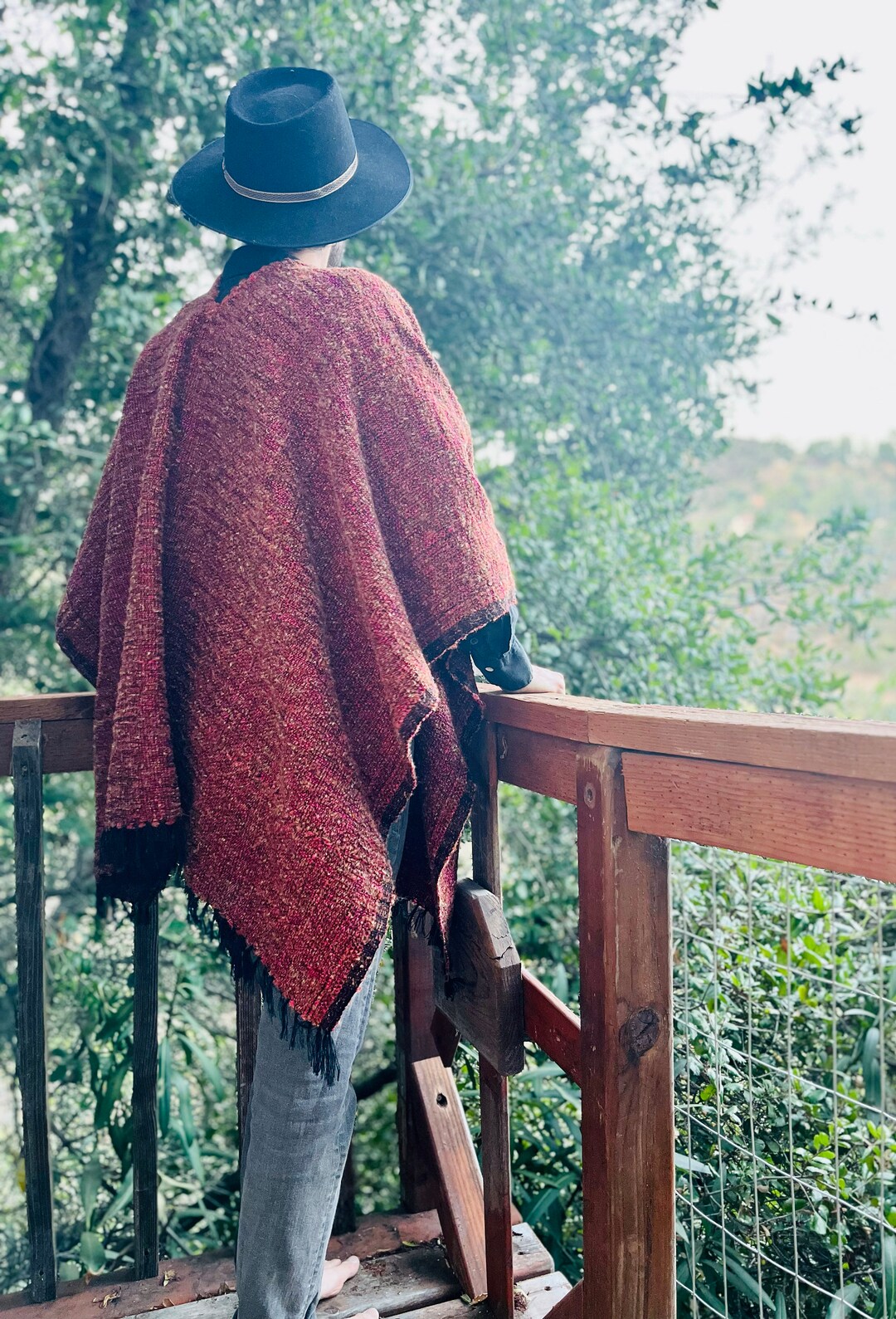 Ruana De Cundinamarca Colombia genderless Poncho - Etsy