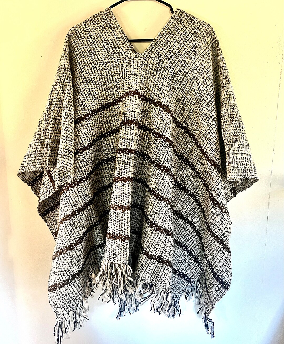 Ruana/poncho From Cundinamarca (colombia) - Medium - Gender Neutral ...