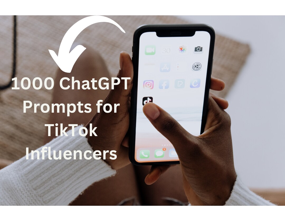 1000 Chatgpt Prompts for Tiktok Influencers - Etsy