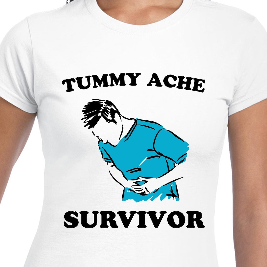 Tummy Ache Survivor Cut Files | Cricut | Silhouette Cameo | Svg Cut ...