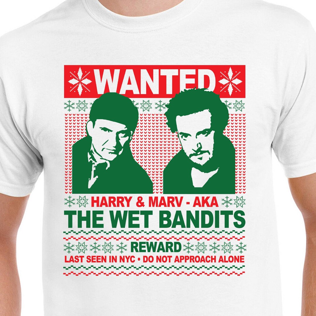 Wet Bandits Ugly Sweater Digital Cut Files | Cricut | Silhouette Cameo ...